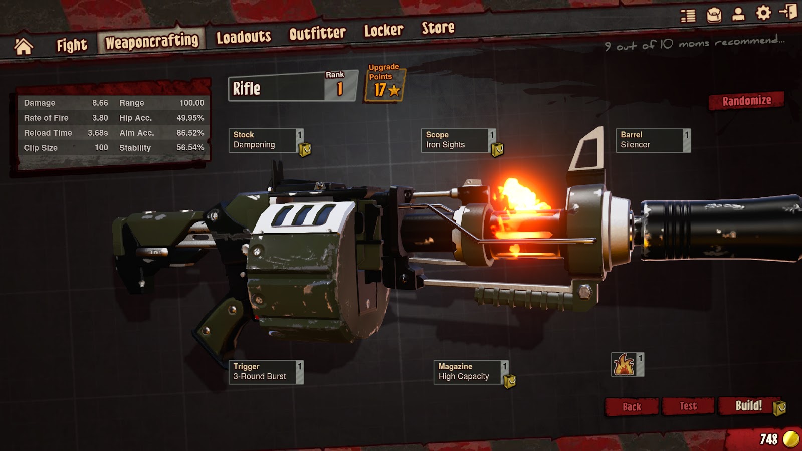 Gaming Coup: First post (Loadout weapon customization)