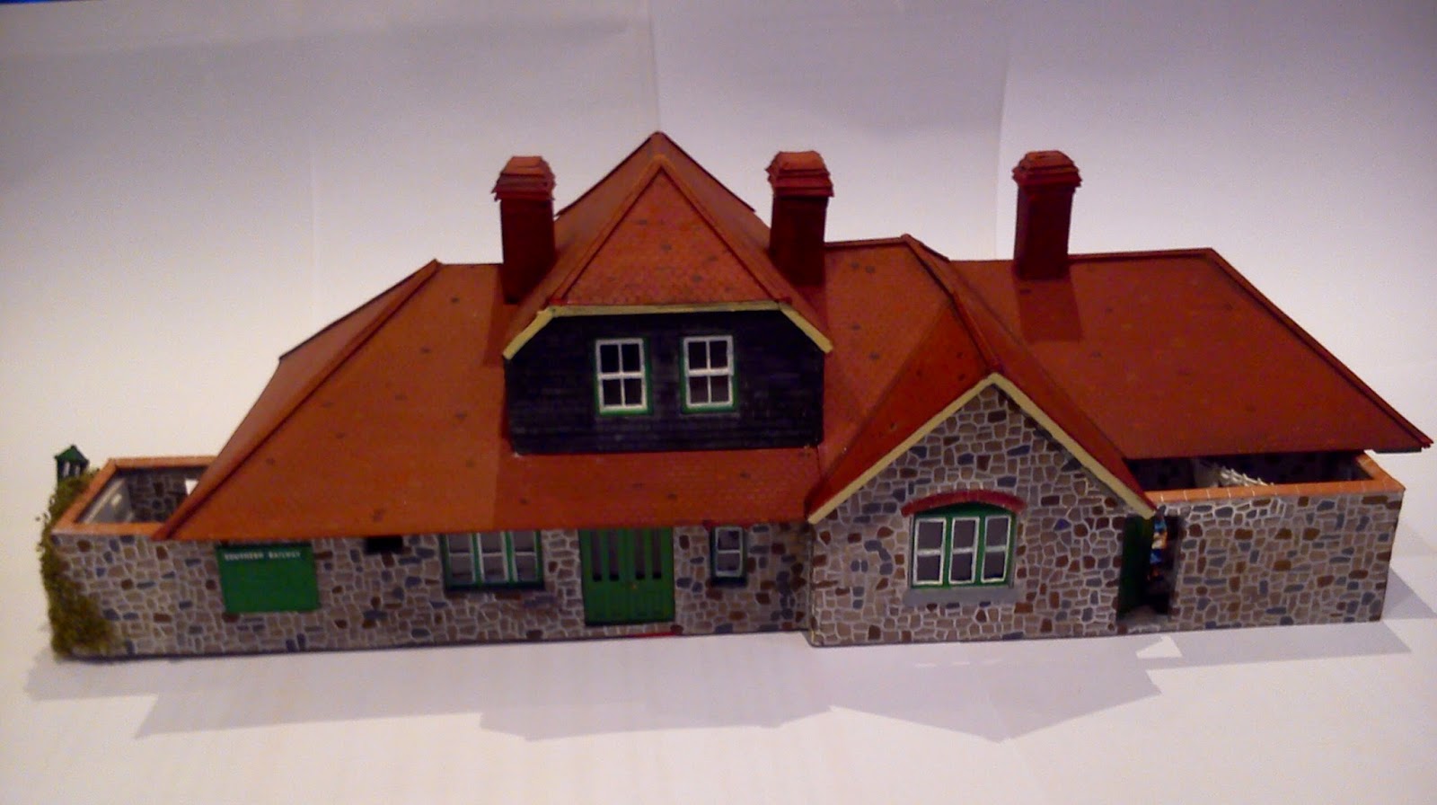 Lynton Station : Station building progress