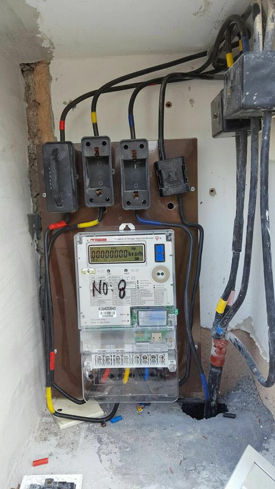 Ugrade meter single phase kepada three phase Pulai Perdana