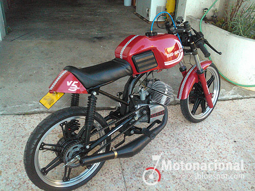 Motonacional | Clube de Motorizadas Nacionais: Sachs V5 Racing Cafe Racer