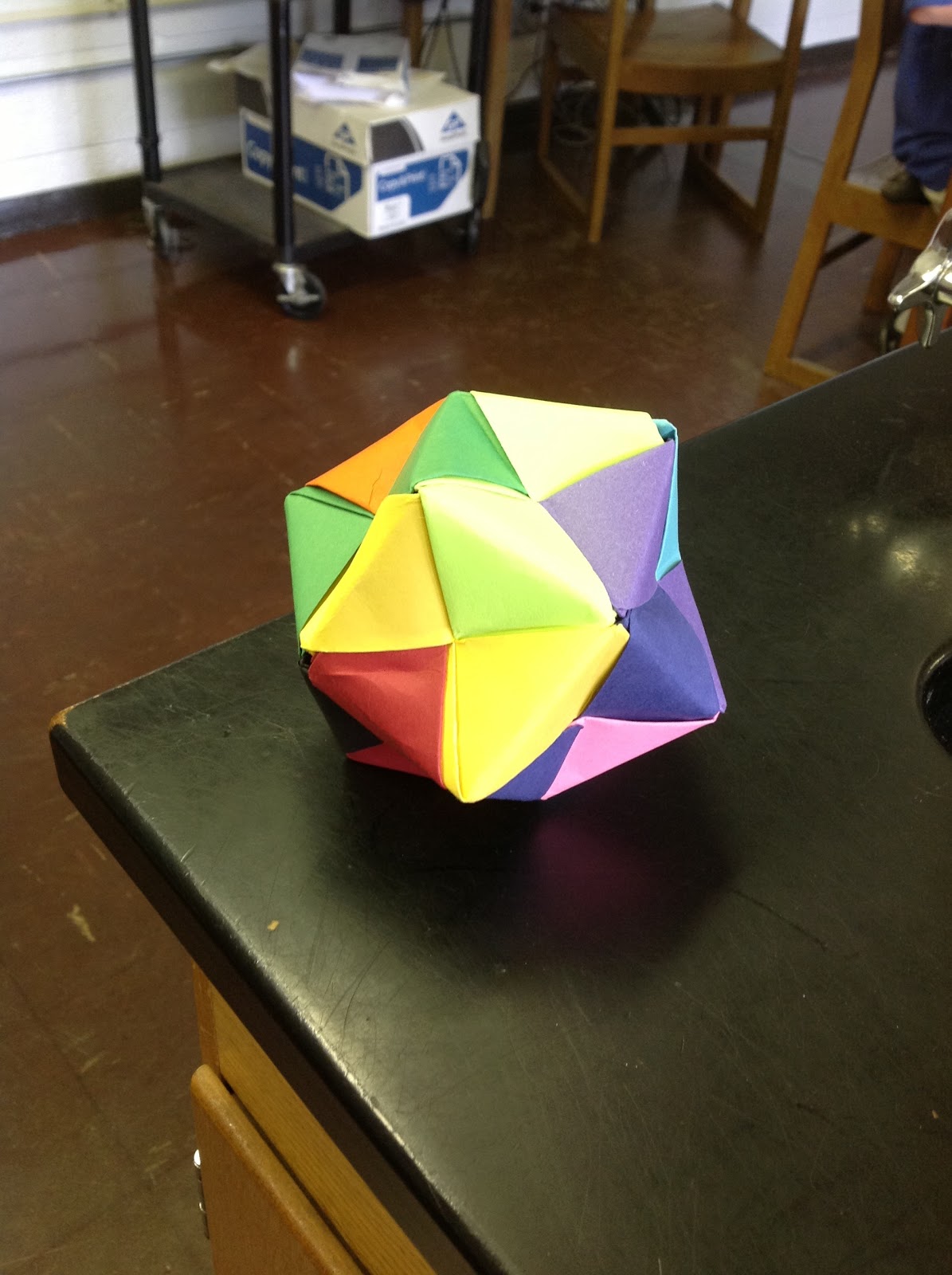 Color It Like you MEAN it!: More origami!