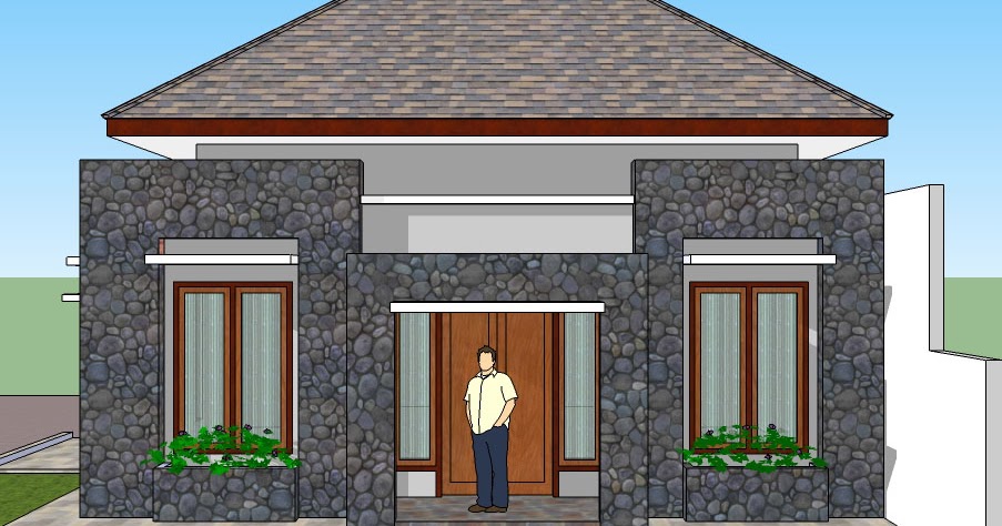 DESAIN RUMAH 12X12-001