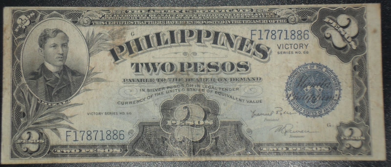 Hobbies and Collection: Victory Series Philippine Note