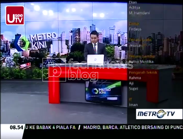 Kerennya Tampilan Studio Metro Hari Ini - FACHRINEWS BLOG