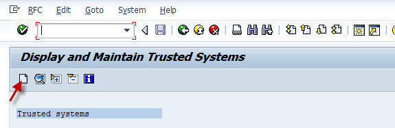 SAP tutorials: Trusted RFC creation (step by step procedure)