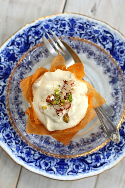 UndomestiKATEd: Halva Mousse in Phyllo Cups