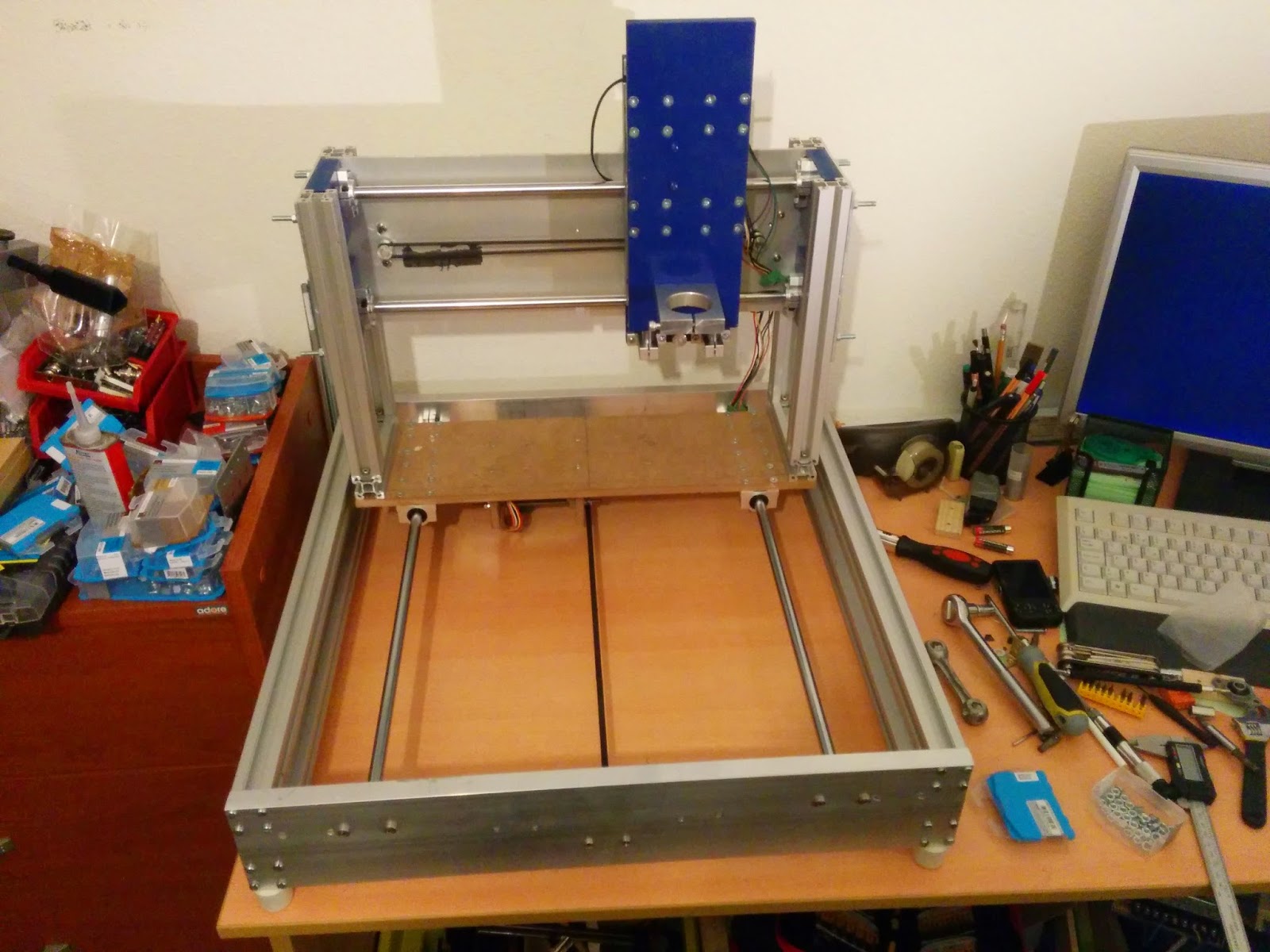 DIY Projects: DIY CNC Build in Switzerland - Finished mechanical ...