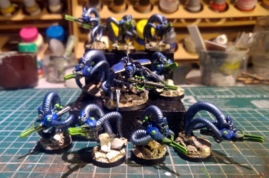 [hobby] Warhammer 40k - Necron Deathmark enhanced