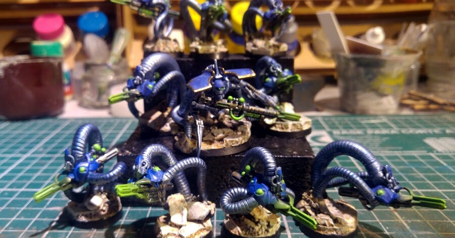 [hobby] Warhammer 40k - Necron Deathmark enhanced