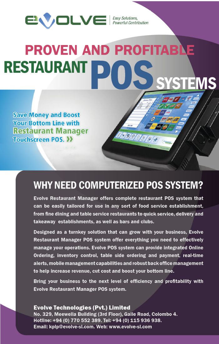 Evolves Restaurant Management Software : For Smooth Operation at Your ...