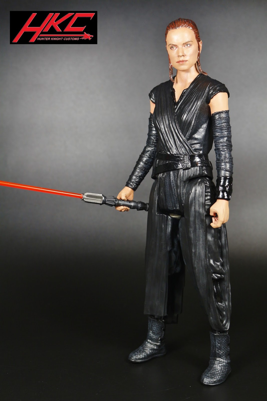 Custom Dark Apprentice Rey Star Wars Infinities Titan Hero Series by ...