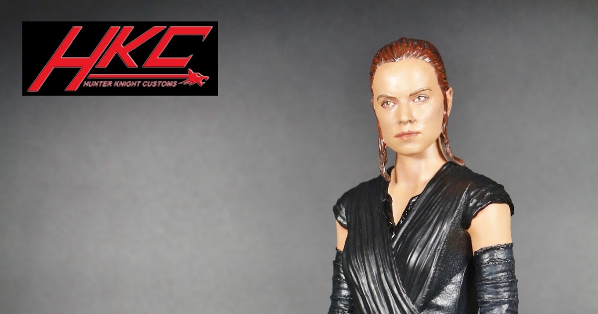 Custom Dark Apprentice Rey Star Wars Infinities Titan Hero Series by ...