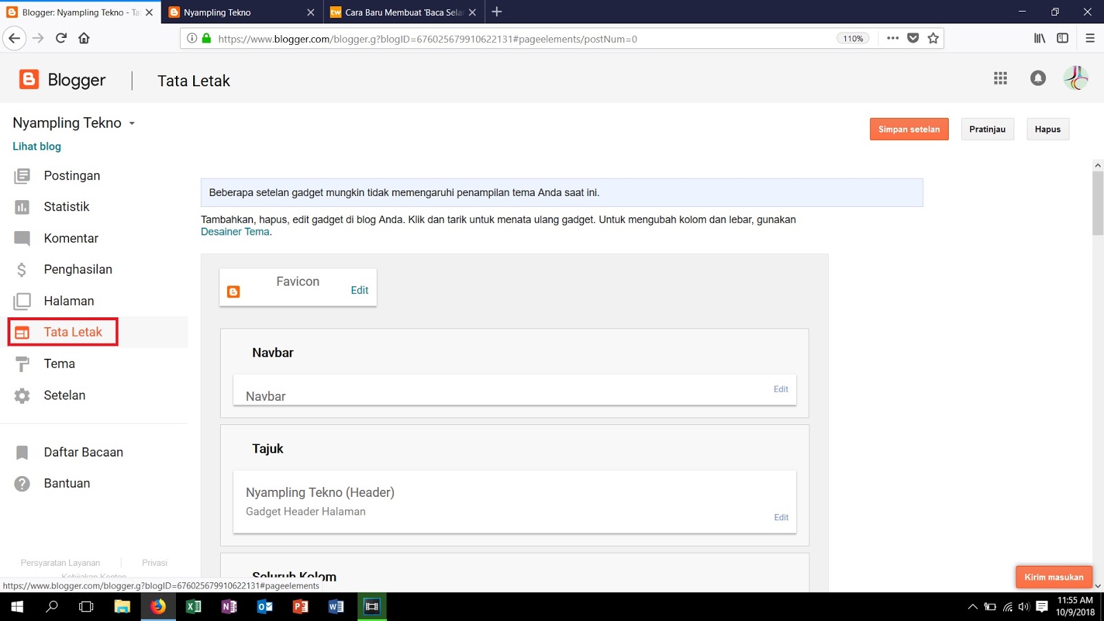 Cara Membuat Baca Selengkapnya / Read More di Blog - Nyampling