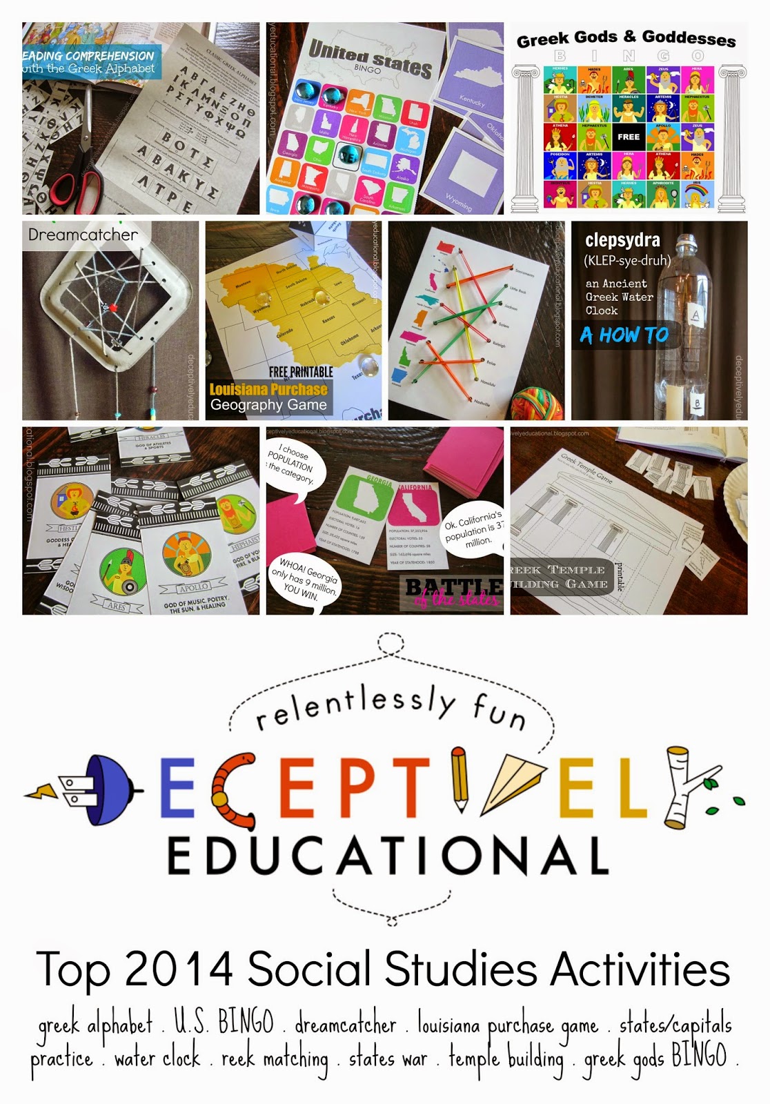 Relentlessly Fun, Deceptively Educational: Top 2014 Deceptively ... Relentlessly Fun, Deceptively Educational: Top 2014 Deceptively ...