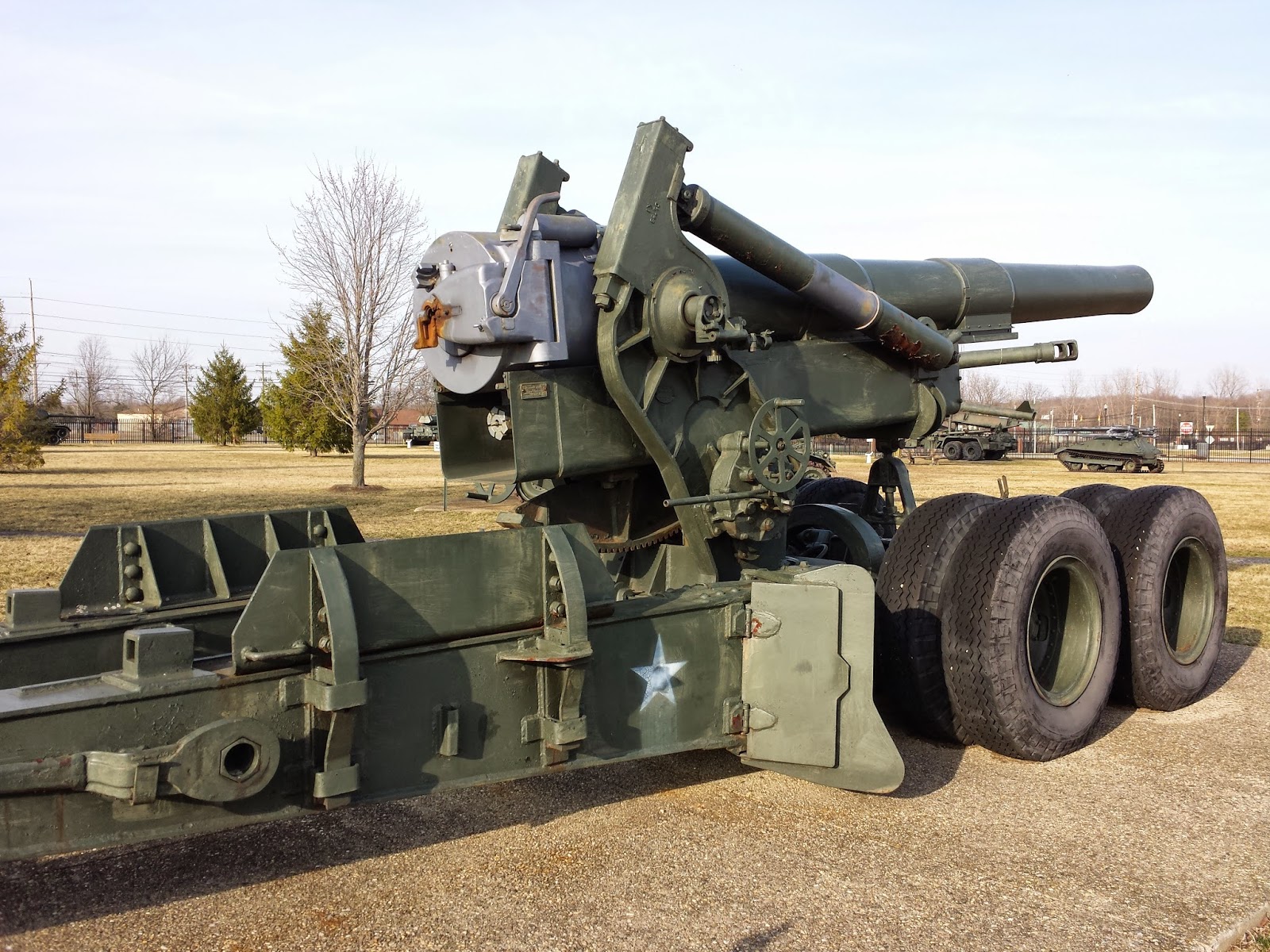 Find A Tank: Indiana - Camp Atterbury | M115 Howitzer