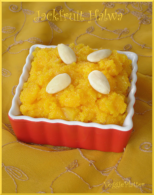 Veggie Platter: Happy Diwali & Jackfruit Halwa
