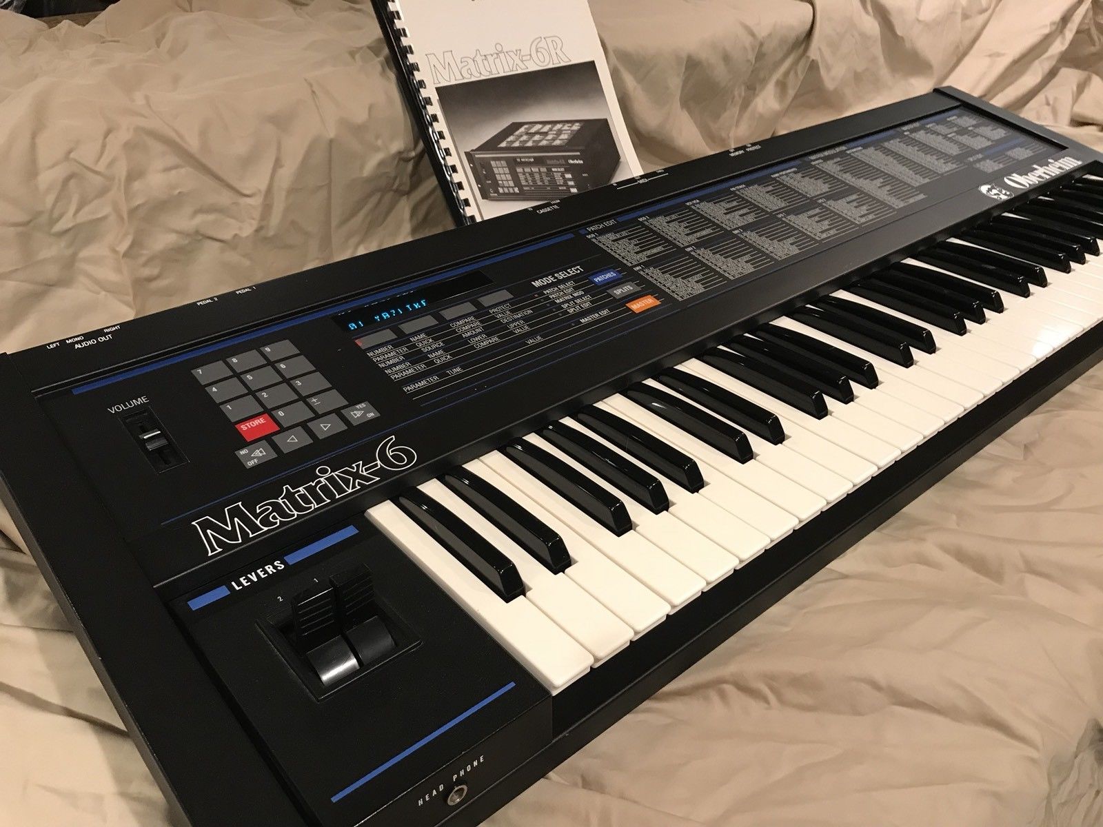MATRIXSYNTH: Oberheim Matrix 6 Synthesizer SN 7633411