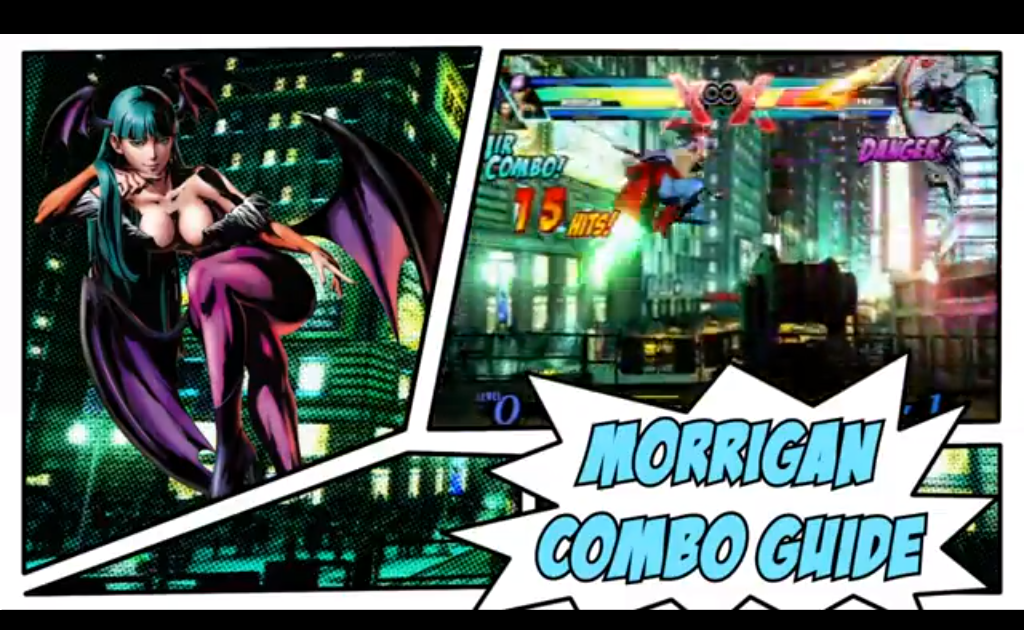 FightVG: Ultimate Marvel vs. Capcom 3: Morrigan Combo Guide