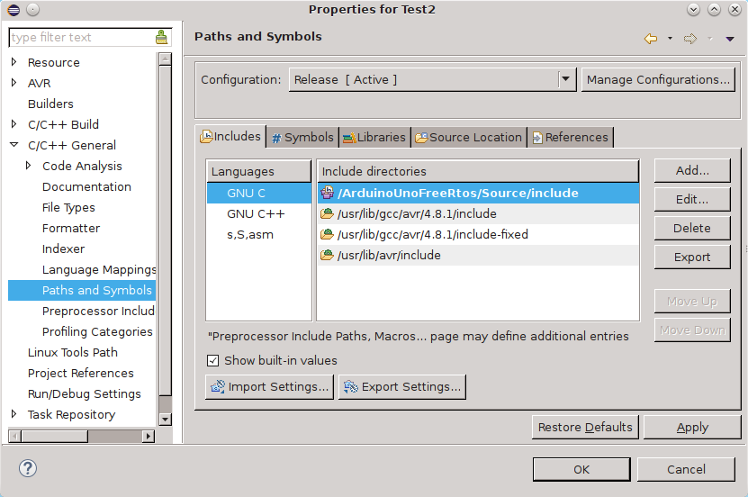 Code in the right way!: FreeRTOS on Arduino UNO using Eclipse IDE: Part 3