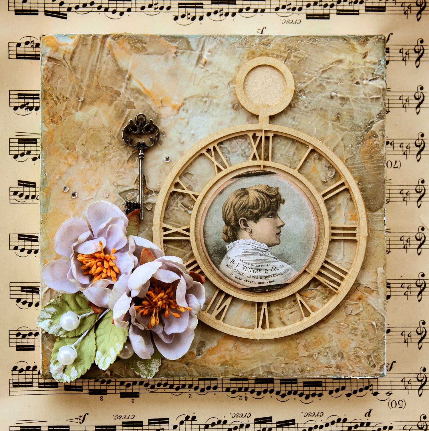 Mixed Media Block Using Mixed Media Art Mediums. - imagine the ...