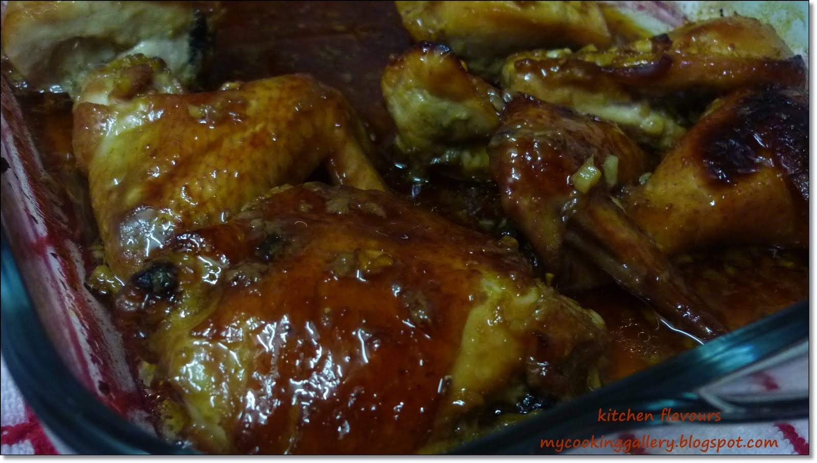 kitchen flavours: Ina's Indonesian Ginger Chicken and Jamie's Broccoli ...