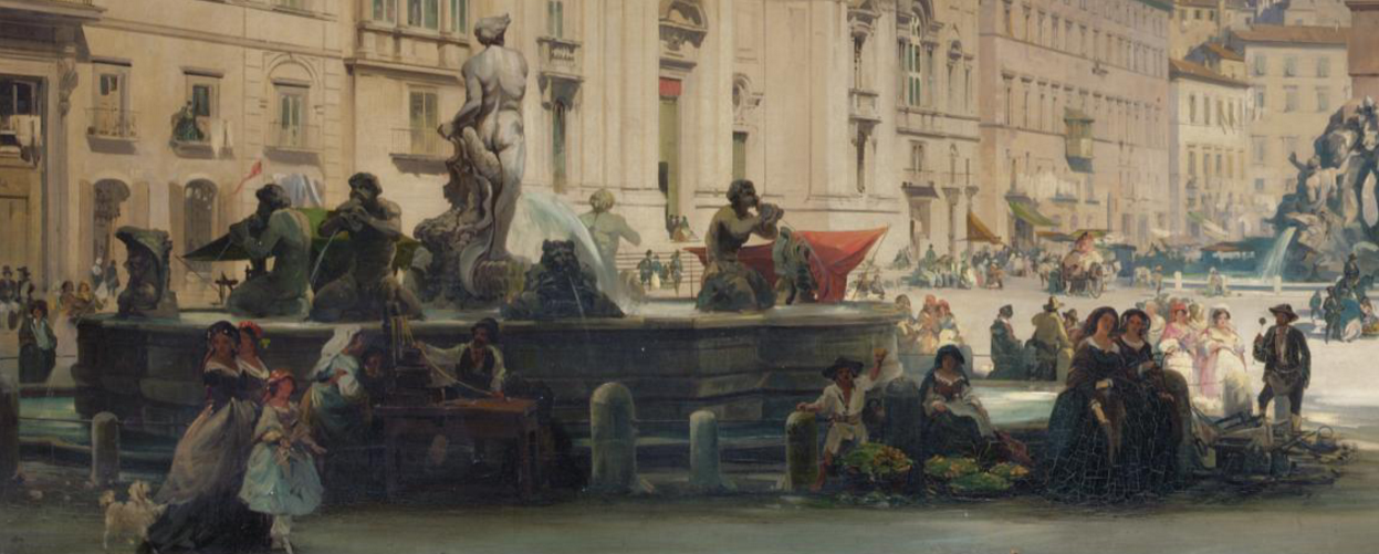 Art Collector: 41 Paintings, Streets of Rome, 18th & 19th Century, by ...