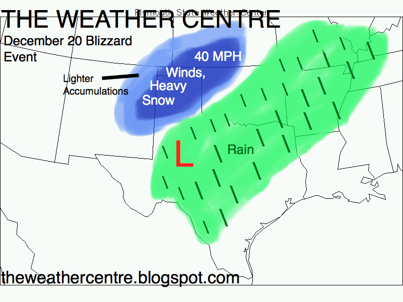 The Weather Centre: December 20 Blizzard Event (Texas, Oklahoma Affected)