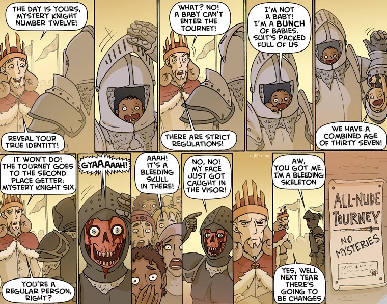 Chainsaw Chirurgeon: Spells Inspired by Oglaf