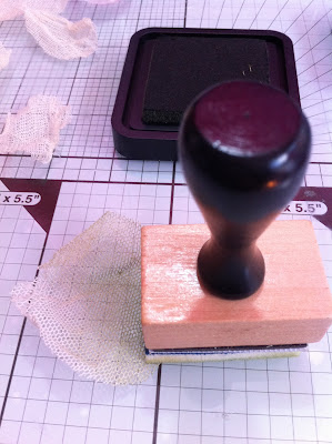 lollydollycrafts Tutorials: Gauze Flower Tutorial