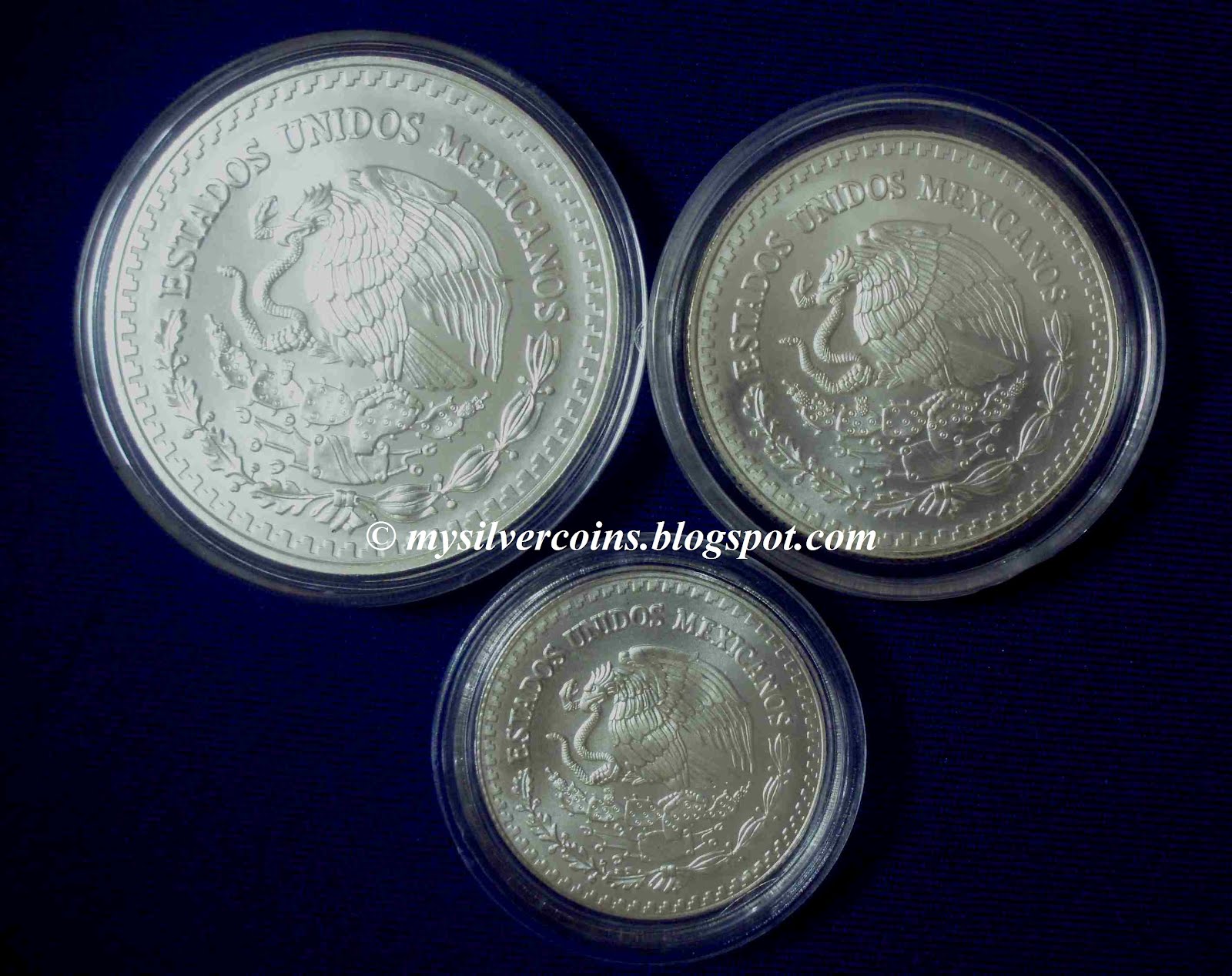Silver Coins Collection: 1998 Mexican Libertad Set (1, 1/2, 1/4 oz)