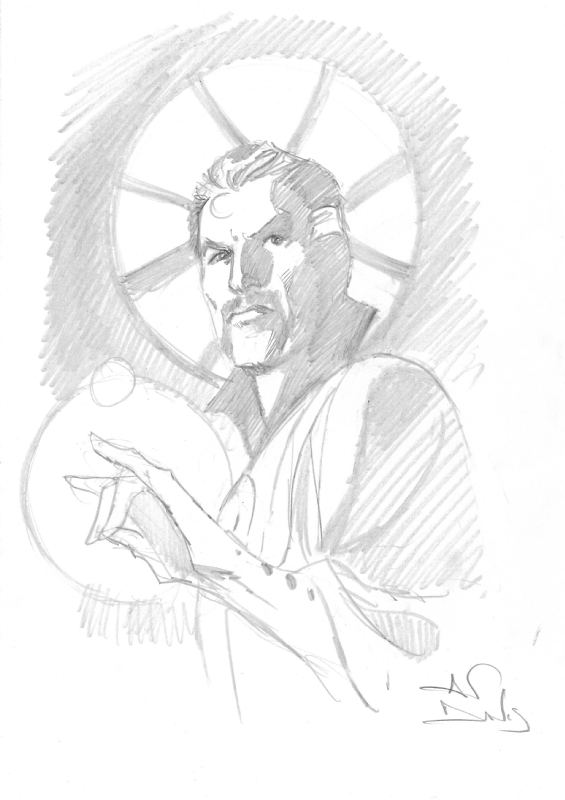 Marvel Comics of the 1980s: Doctor Strange by Alan Davis