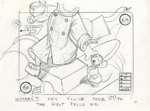 Living Lines Library: An American Tail (1986) - Model Sheets ...