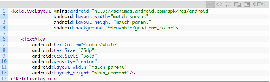 Basic Terms For Writing XML code Instead of Drag and Drop