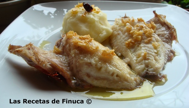 Las Recetas de Finuca: Cabracho asado al ajillo
