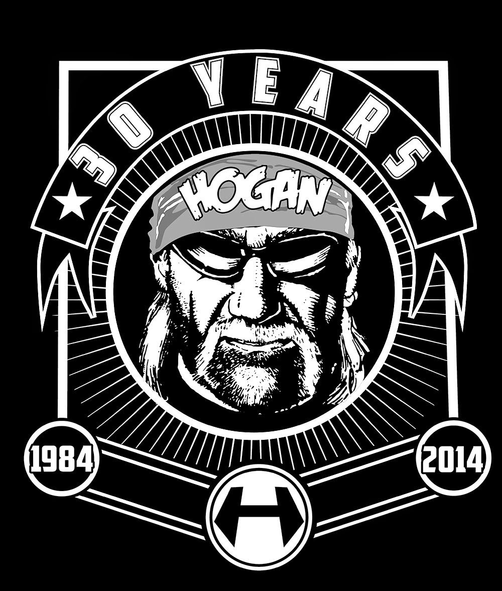 Graphic Design for t-shirts: ORIGINAL HULK HOGAN DESIGNS