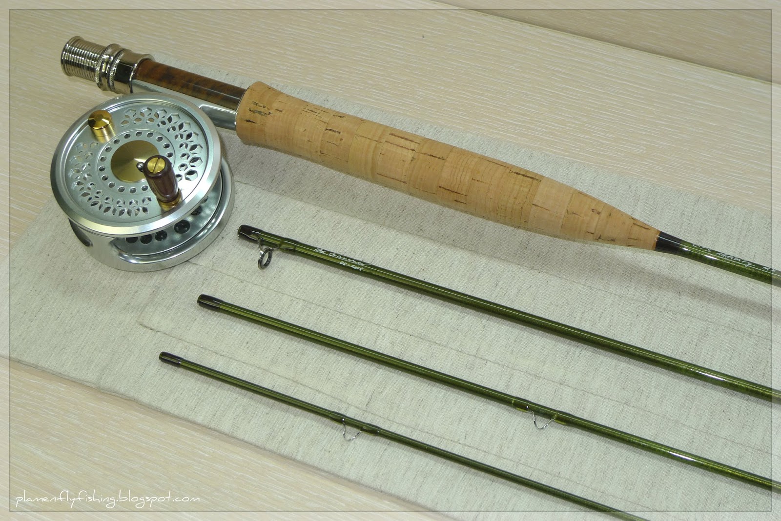 Plamen Ganchev fly rods: Ultralight CTS Affinity 9ft 2in 0wt 4pc fly rod