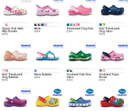 Calzado Crocs lujo y más vendido : Blog de Lujo