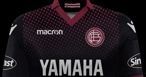 Macron divulga a nova terceira camisa do Lanús - Show de Camisas