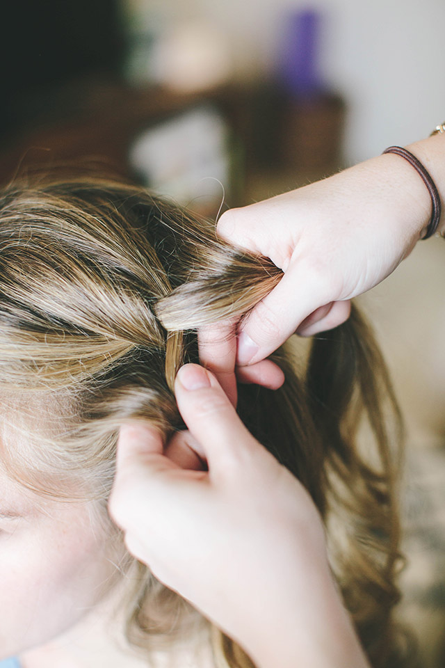Hair Tutorial: Inside-Out Side French Braid - Michaela Noelle Designs