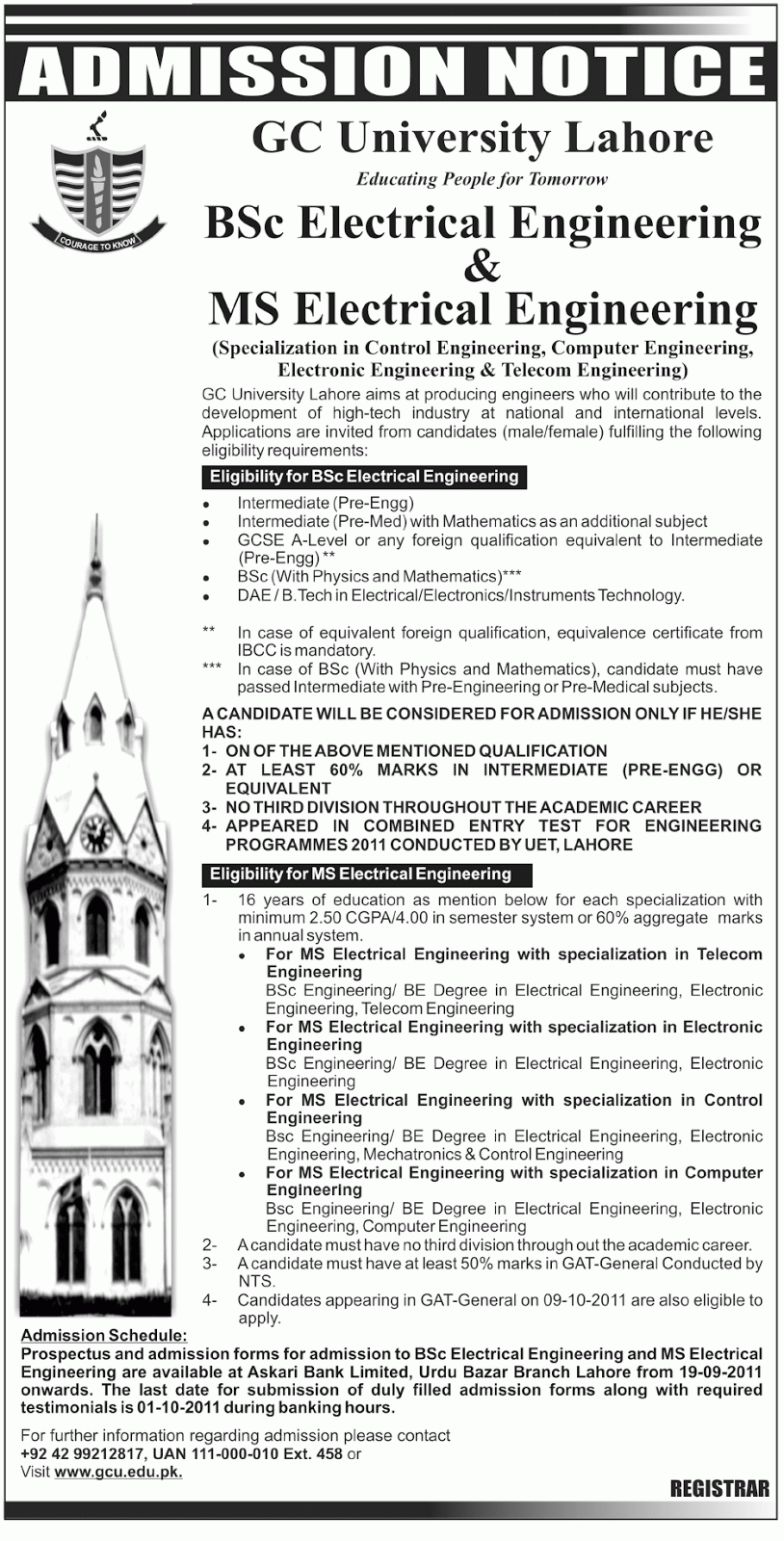 Electrical And Electronic Engineering Gcu at Jessica Bullard blog