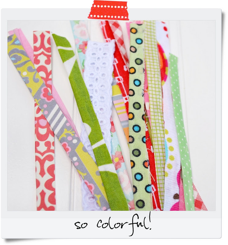 Two Shades of Pink: DIY Fabric and Paper Twist Ties