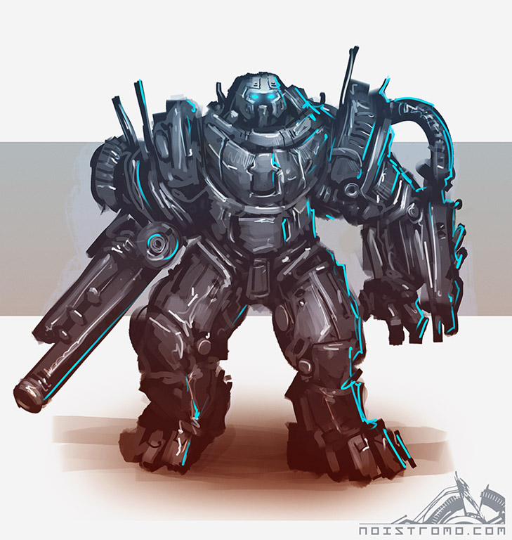 holographic_009: Bot & WarBots