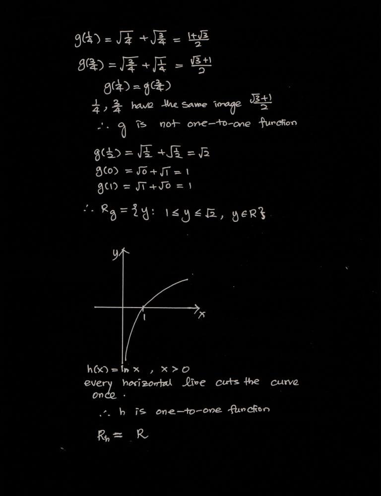 MATHEMATICS T STPM: FUNCTIONS