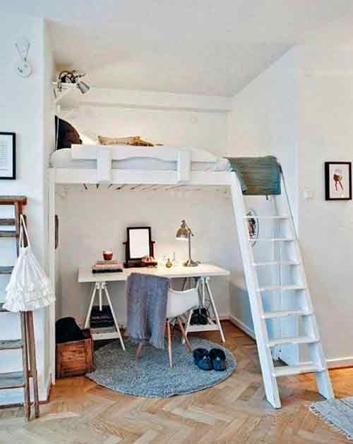 Dormitorios en Altillos Para Espacios Pequeños