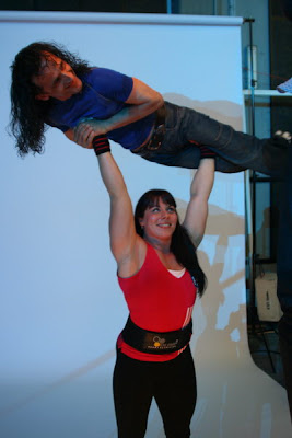 Another Overhead Lift ~ Women Lifting Men