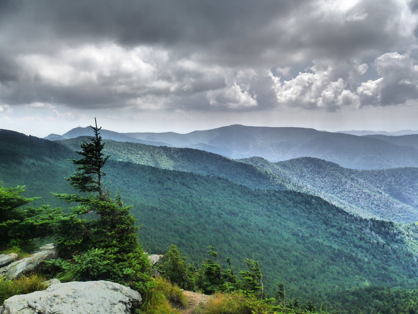 Góropodróże: USA - Mt. Mitchell - Appalachy
