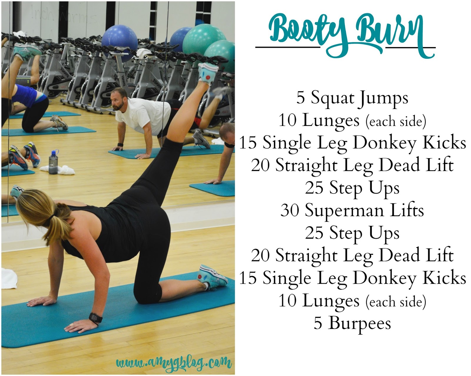Lower Body Booty Burn - Amy's Balancing Act