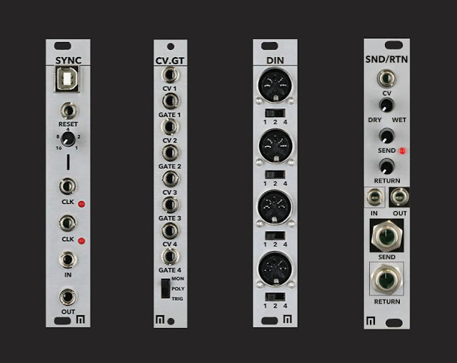 MATRIXSYNTH: New Malekko SYNC, DIN SYNC, CV GATE, SND/RTN Now Available