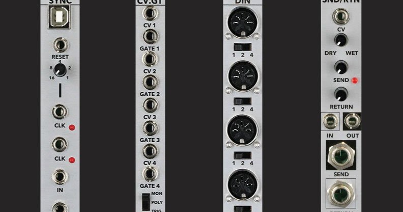 MATRIXSYNTH: New Malekko SYNC, DIN SYNC, CV GATE, SND/RTN Now Available