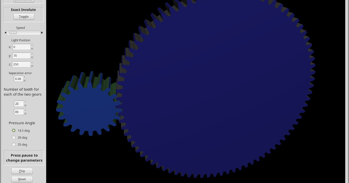 Steve's Workshop: Involute gear simulator built with QT and OpenGL, Part 1